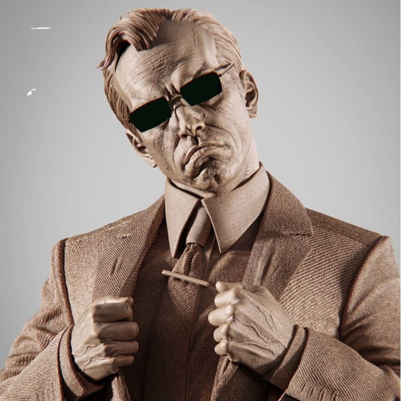 Agente Smith Matrix - STL 3D print files