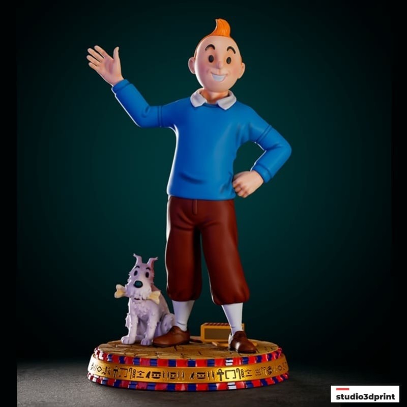 Tintin - STL 3D print files