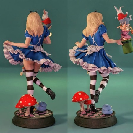 Alice in Wonderland - STL 3D print files