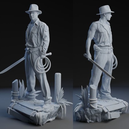 Indiana Jones Temple of Doom - STL 3D print files