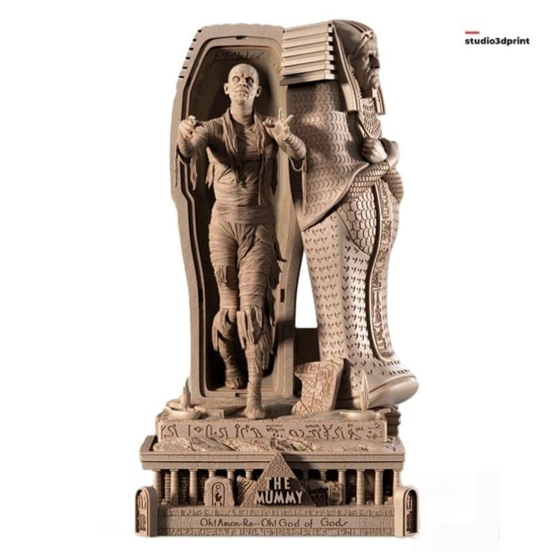 The Mummy Boris Karloff - STL 3D print files