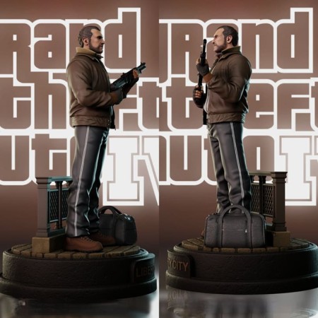 Nico GTA 4 - STL 3D print files