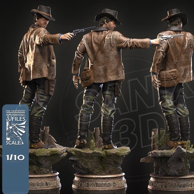 Arthur Morgan Red Dead Redemption - STL 3D print files
