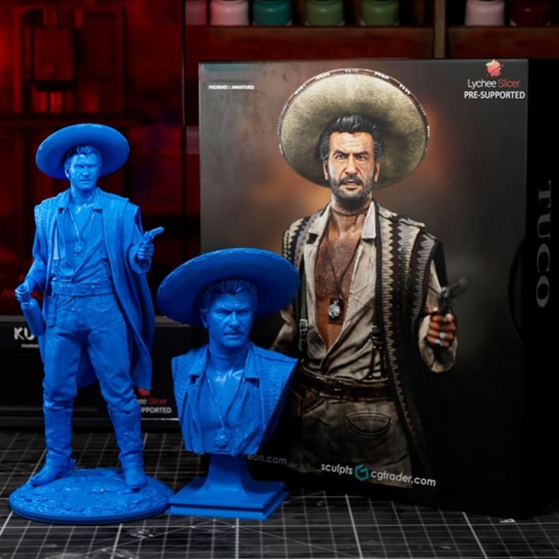 Tuco Ramirez The Good, the Bad and the Ugly - STL 3D print files