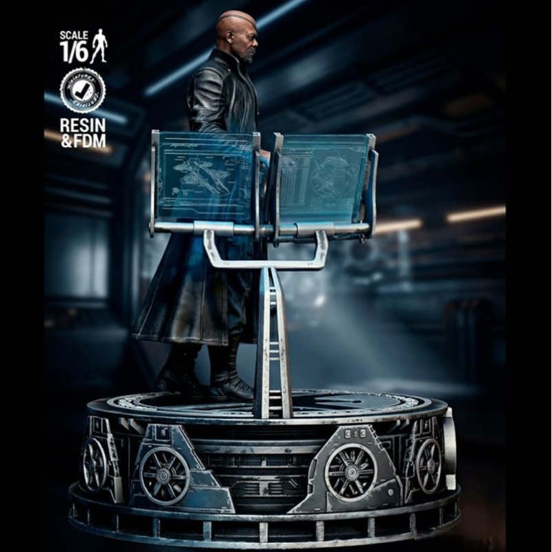 Nick Fury - STL 3D print files