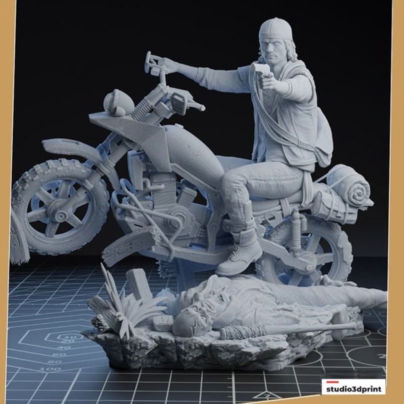 Days Gone Deacon - STL 3D print files