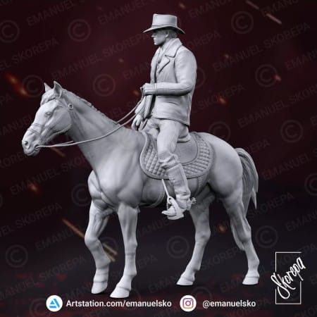 Arthur Morgan - STL Files for 3D Print