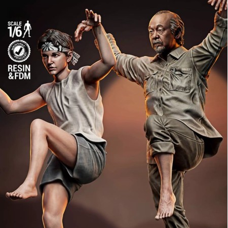 The Karate Kid Diorama - STL 3D print files