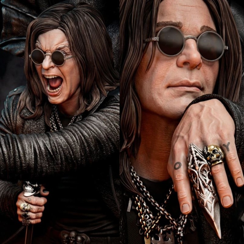 Ozzy Osbourne Black Sabbath Diorama - STL 3D print files