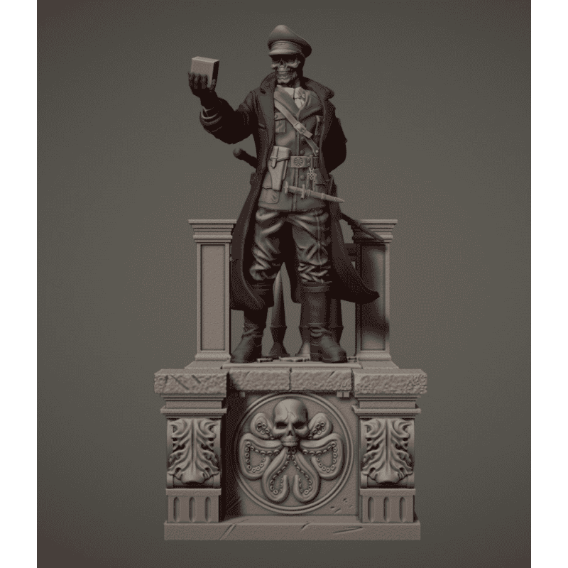 Red Skull Hydra - STL 3D print files