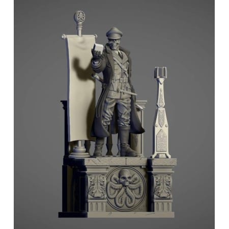 Red Skull Hydra - STL 3D print files