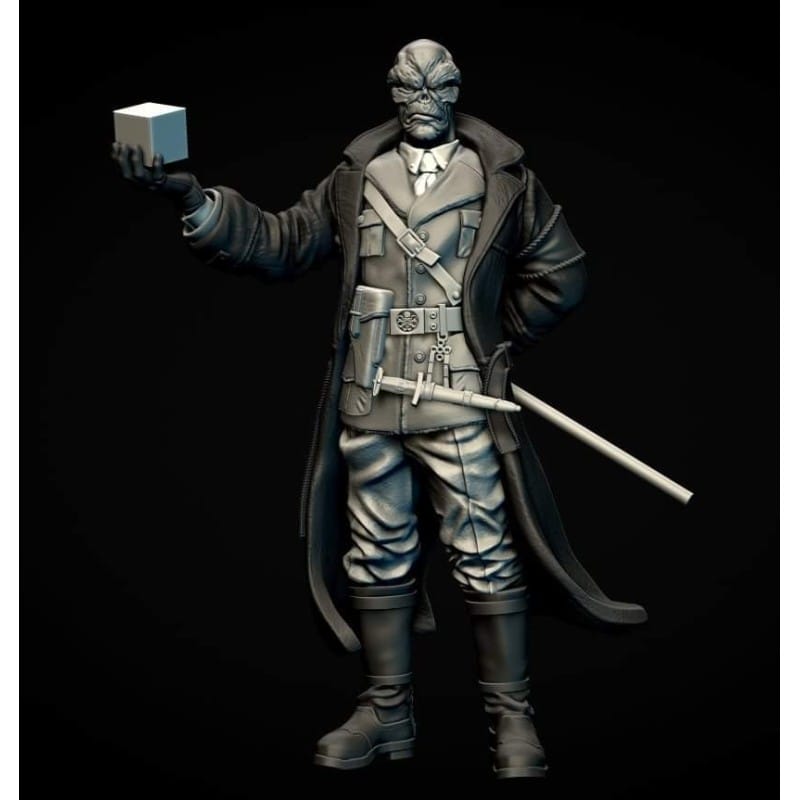 Red Skull Hydra - STL 3D print files