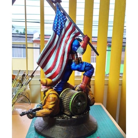 Captain America Avengers - STL 3D print files