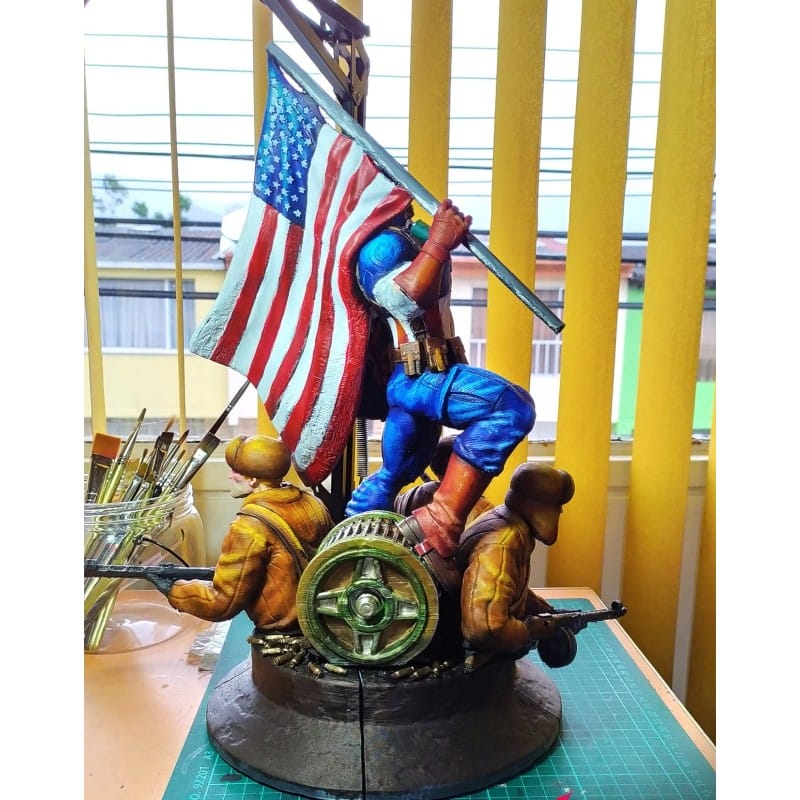 Captain America Avengers - STL 3D print files