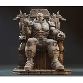Apocalypse On Throne - STL 3D print files