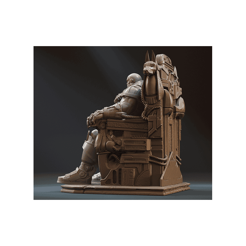 Apocalypse On Throne - STL 3D print files