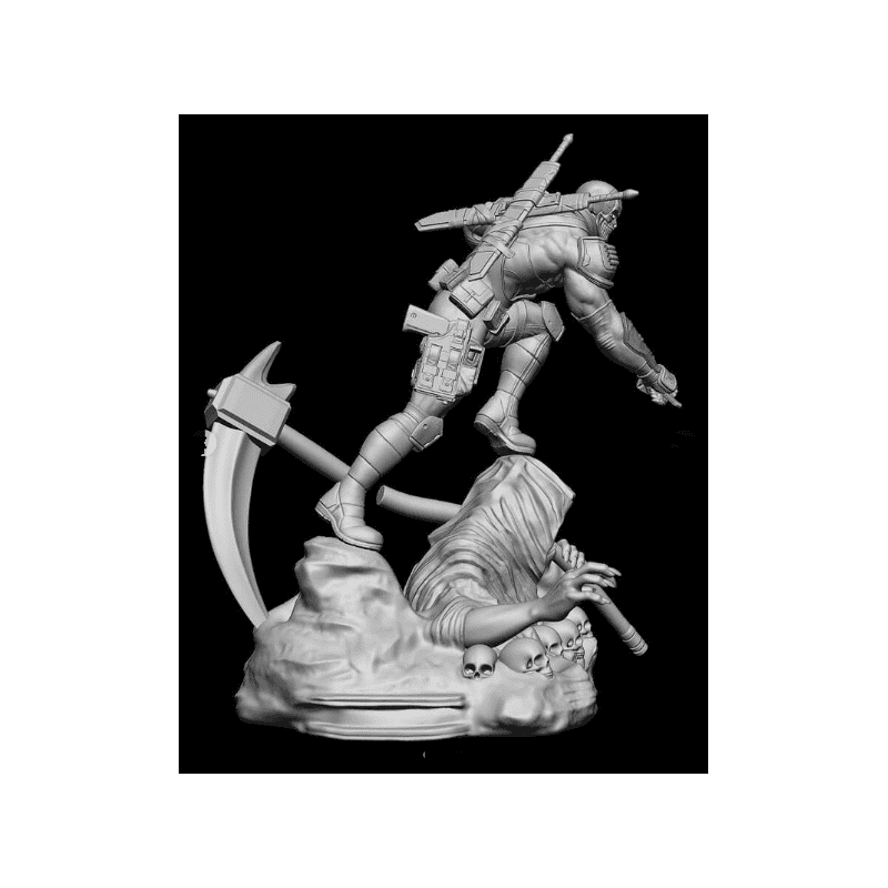 DeathStroke - STL Files for 3D Print