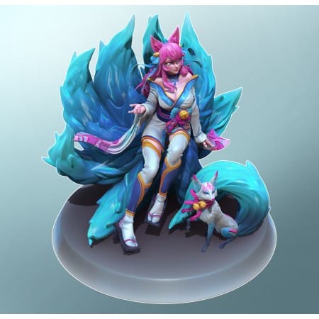 Ahri League of Legend - STL Files for 3D Print