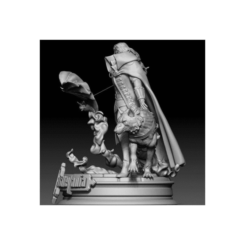 Alucard Castlevania- STL Files for 3D Print