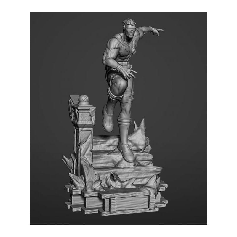 X-Men vs Sentinel Diorama 1 - STL 3D print files