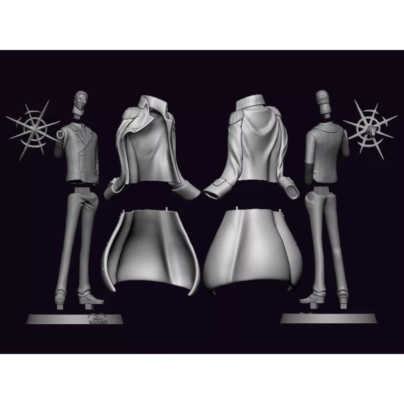 Kizaru One Piece - STL Files for 3D Print