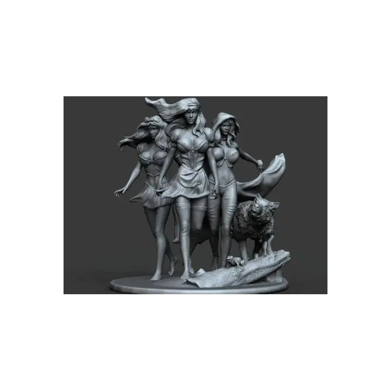 Fairy princesses - 3d print stl files