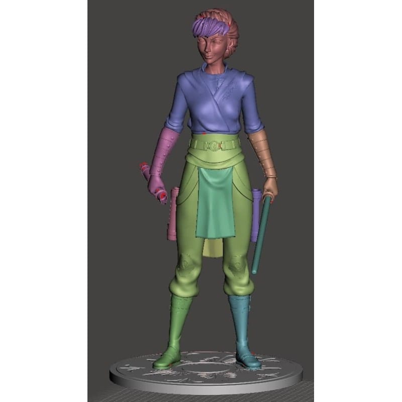 Jedi Anna - STL 3D print files