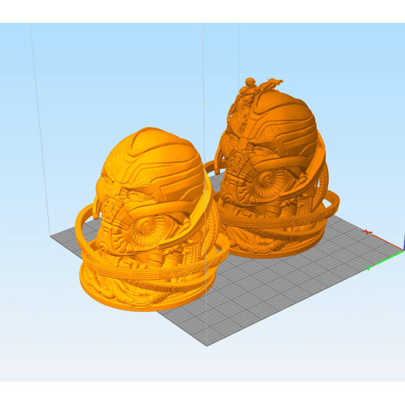 Ultron Bust - STL 3D print files