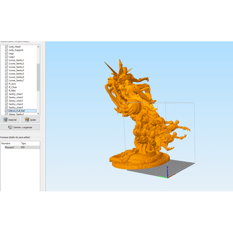 Ultron Diorama - STL 3D print files