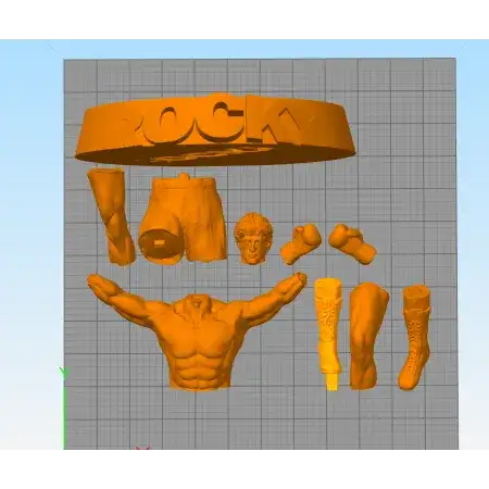 Rocky Balboa - STL Files for 3D Print
