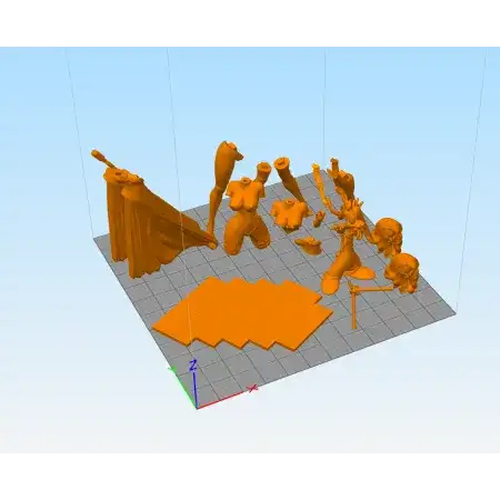 Jessica Rabbit + nfsw - STL 3D print files