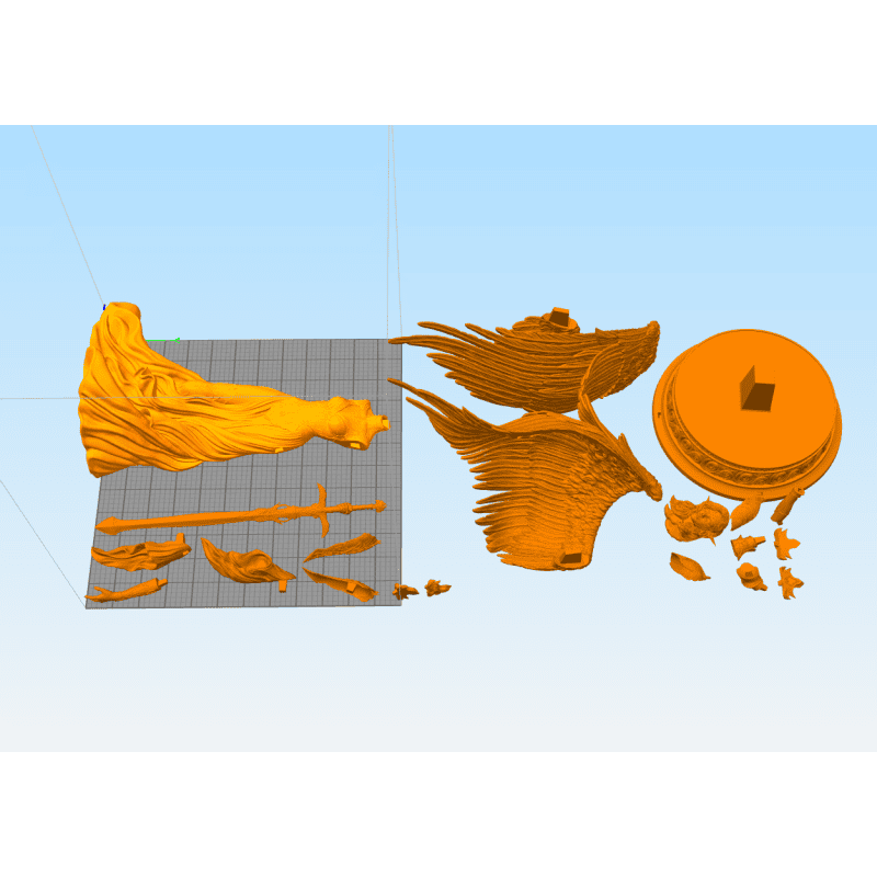 Elf Valkyrie - STL 3D print files