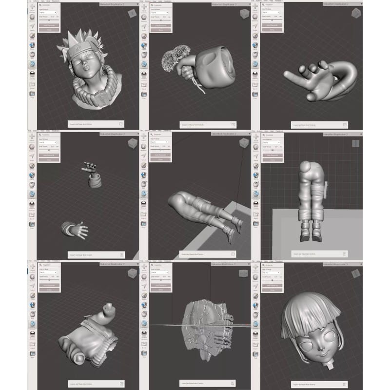 Naruto Hinata - STL 3D print files
