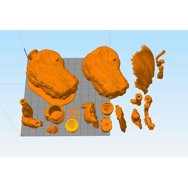 Batman Statue Lamp - STL 3D print files