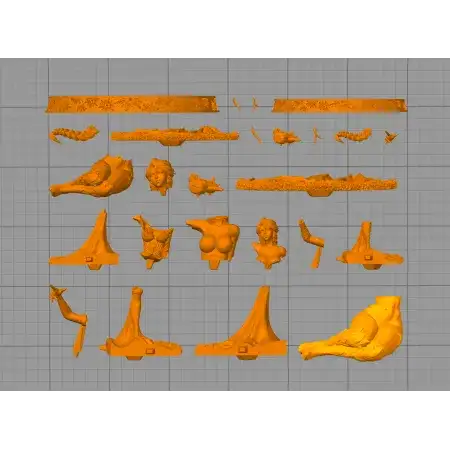Elsa Frozen + NSWF - STL 3D print files