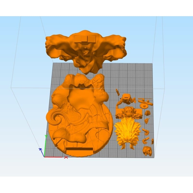 Orochimaru Shiki Fujin - STL 3D print files