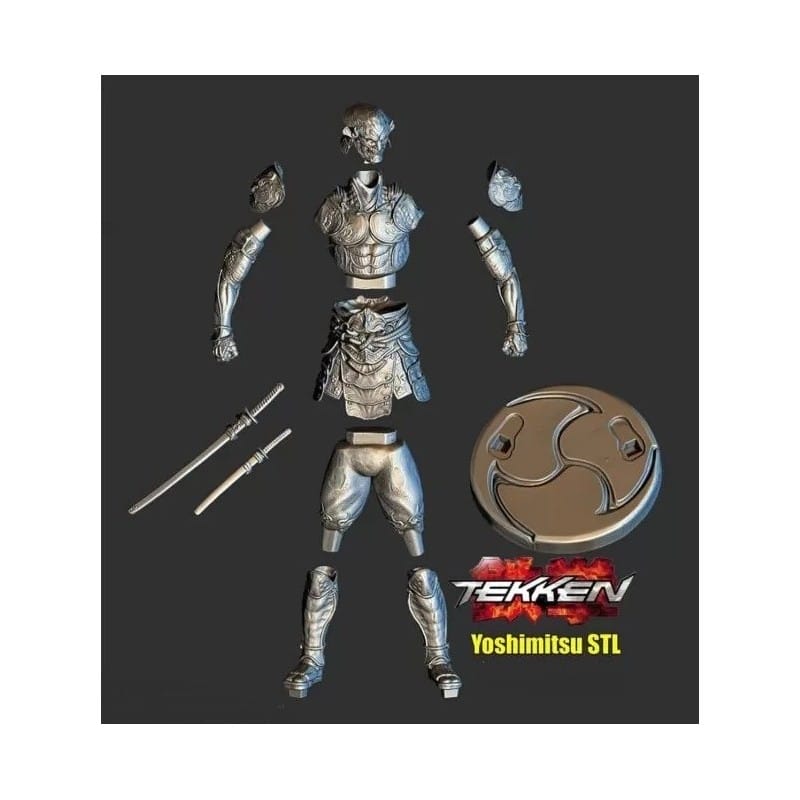 Yoshimitsu Tekken- STL 3D print files