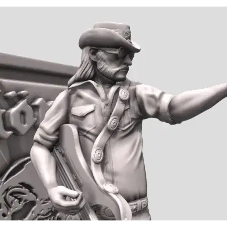 Lemmy Kilmister Motorhead - STL 3D print files