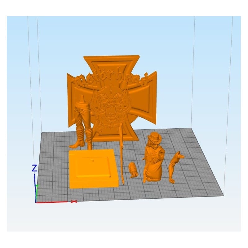 Lemmy Kilmister Motorhead - STL 3D print files