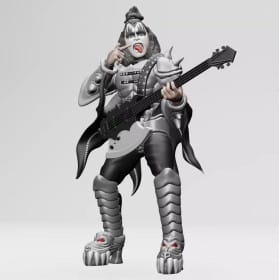 KISS Band Rock - STL 3D print files