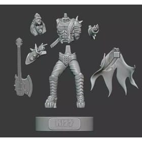 KISS Band Rock - STL 3D print files