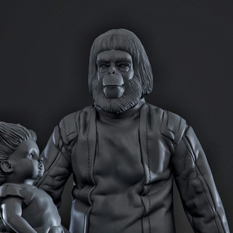 Doctor Zaius Planet of the Apes - STL 3D print files