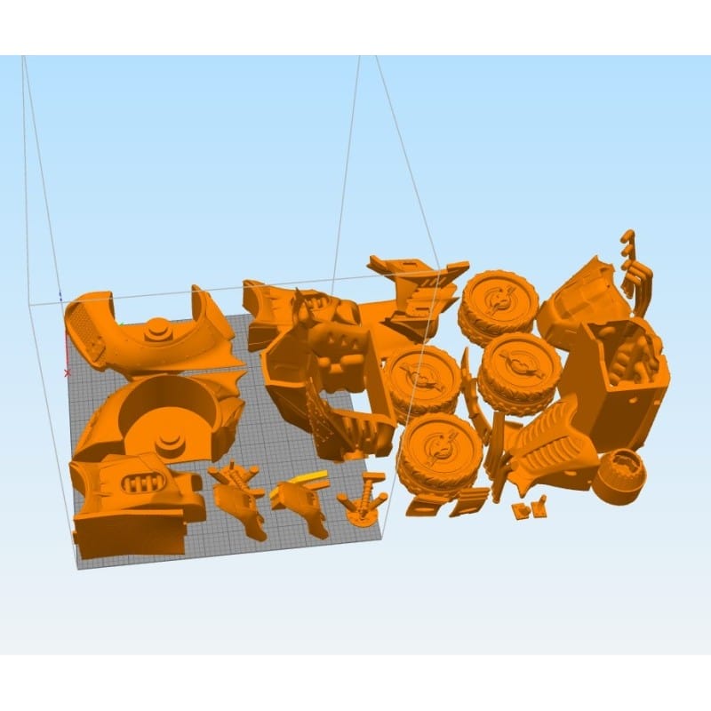 Batmobile - STL 3D print files