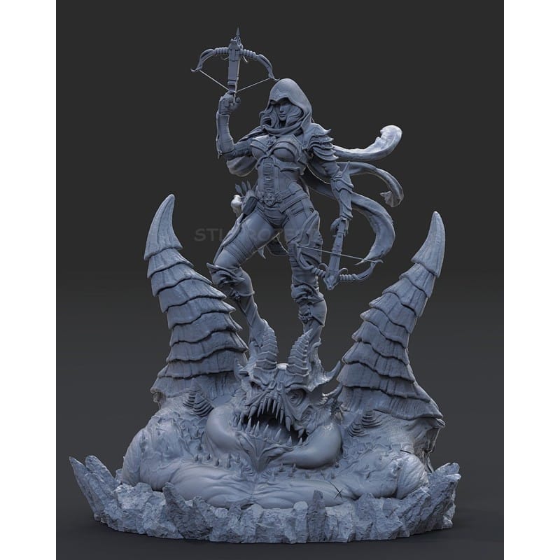 Demon Hunter - STL 3D print files