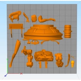Android 18 Sexy v2 - STL 3D print files