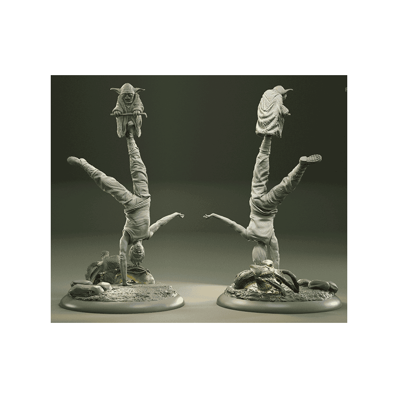 Jedi in Training - STL 3D print files