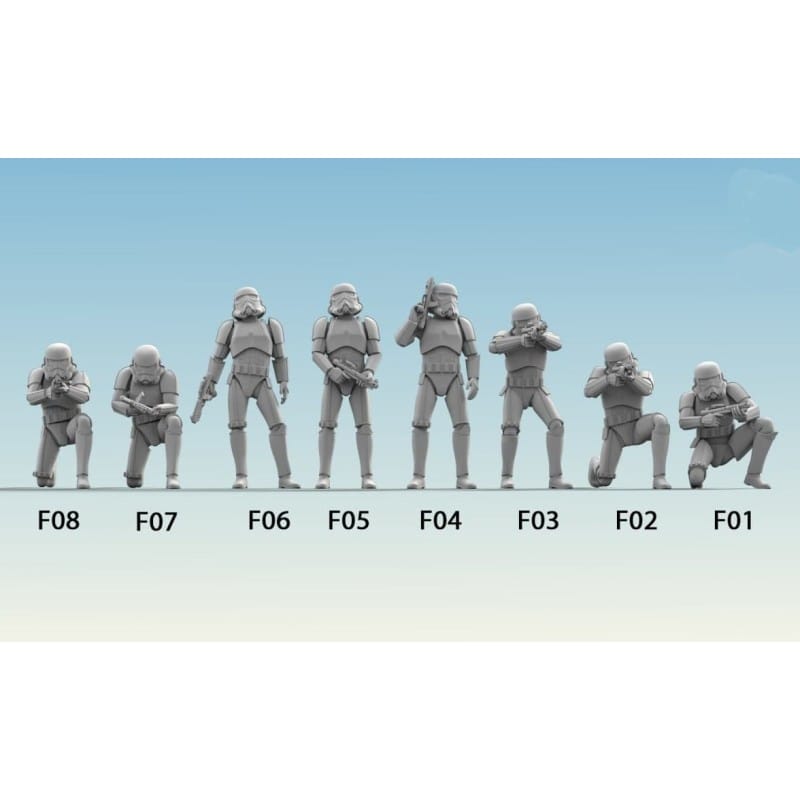 Figures Stormtrooper 26 model collection - STL 3D print files