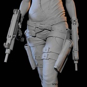 Alice Resident Evil - STL Files for 3D Print