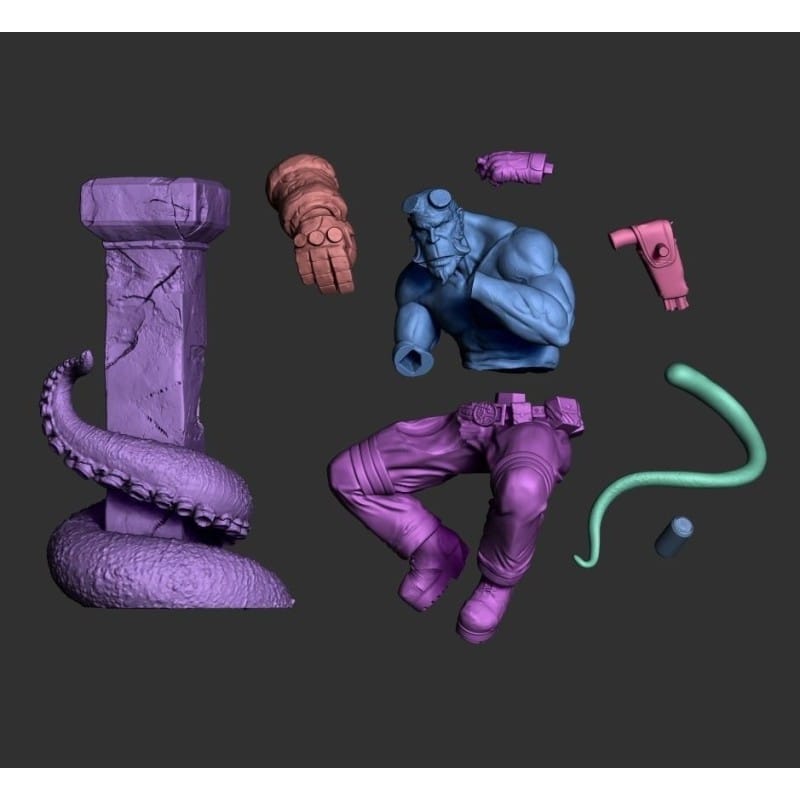 Hellboy - STL 3D print files