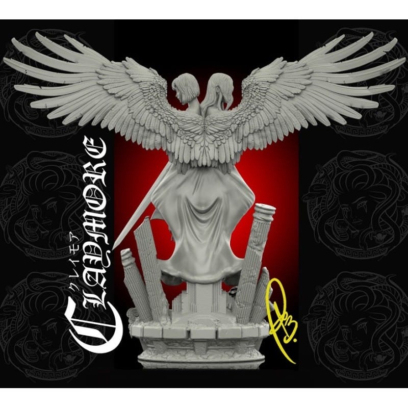 Claymore Clare - STL 3D print files